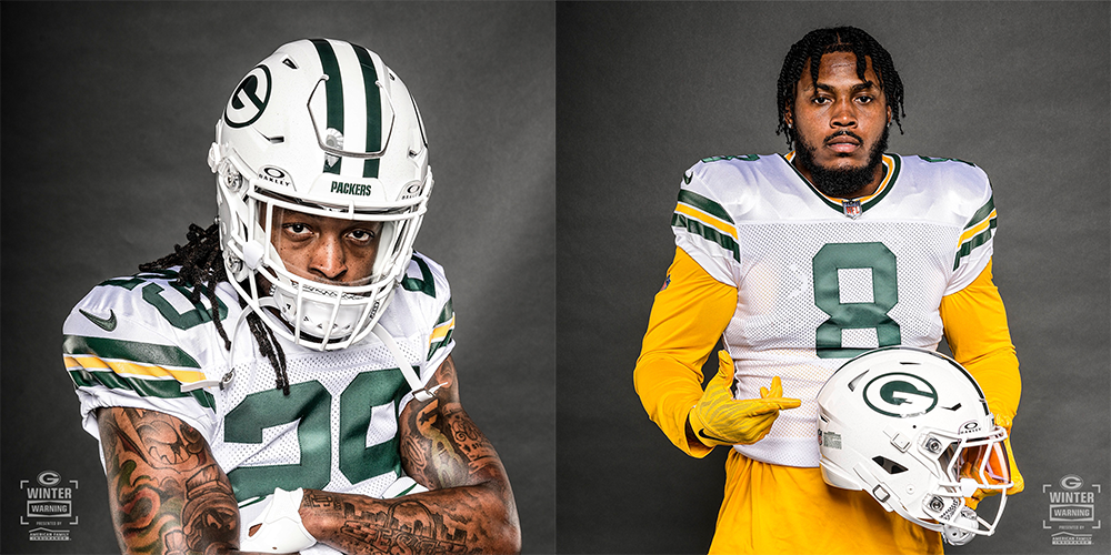 Les Packers dévoilent des casques blancs alternatifs